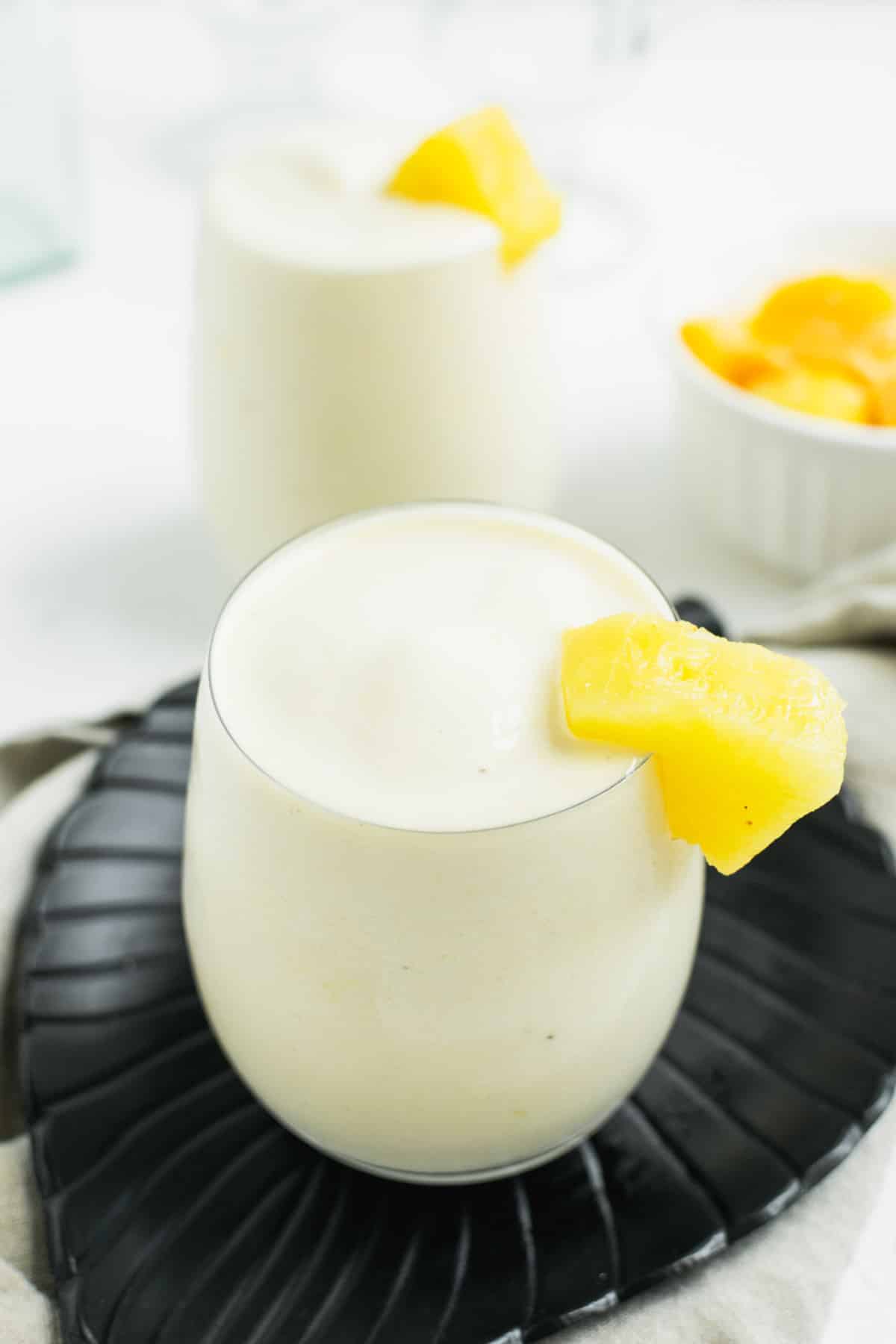 Coconut Pineapple Smoothie - Sticks Scratch Kitchen