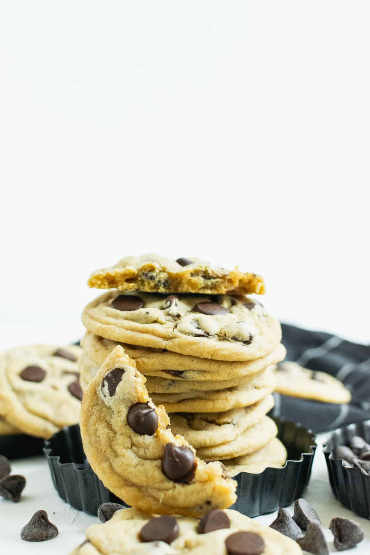 Chocolate Chip Cookies Without Brown Sugar - Sticks Scratch Kitchen